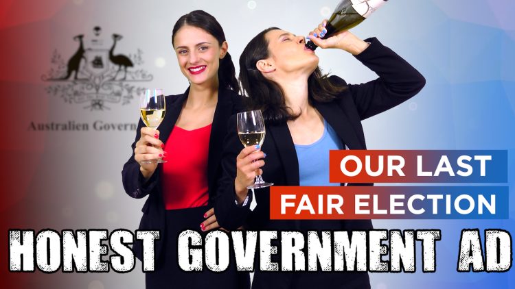 Honest Government Ads - The Juice Media